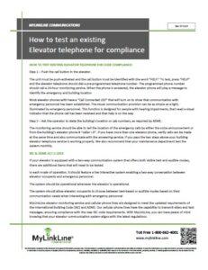 Trusted 24/7 Elevator Phone Monitoring